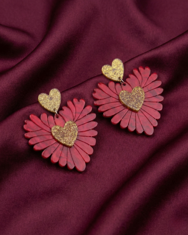 Amor Enflorado - Rojo - Cretina Accesorios